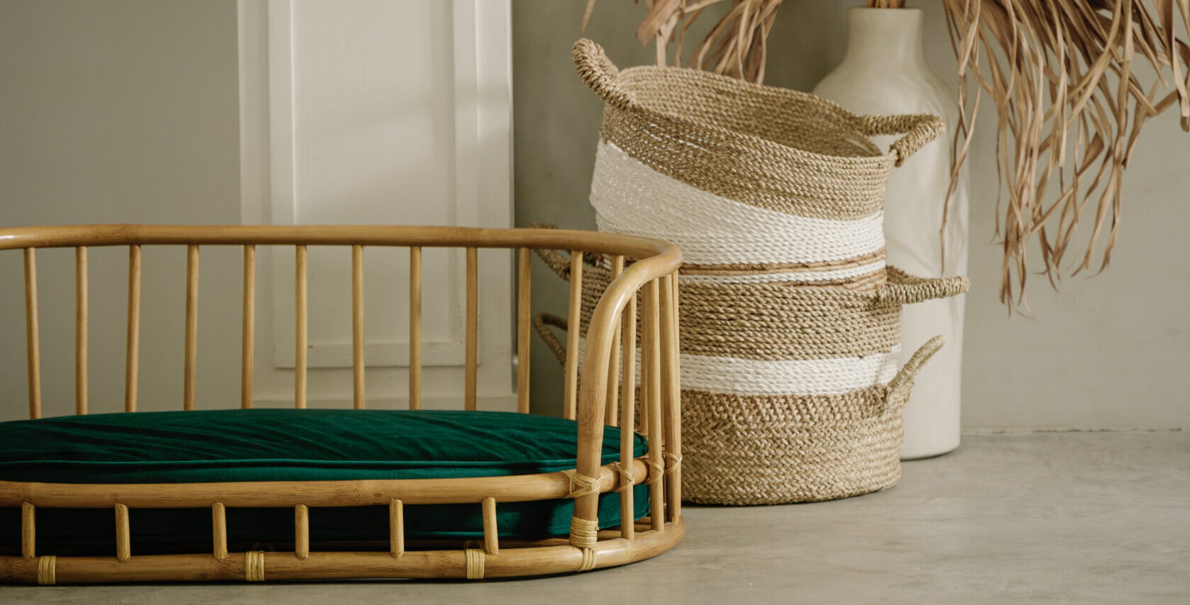 ORIGO - handmadeinindonesia.com Luxury Rattan Dog Bed: Origo Elegant ...